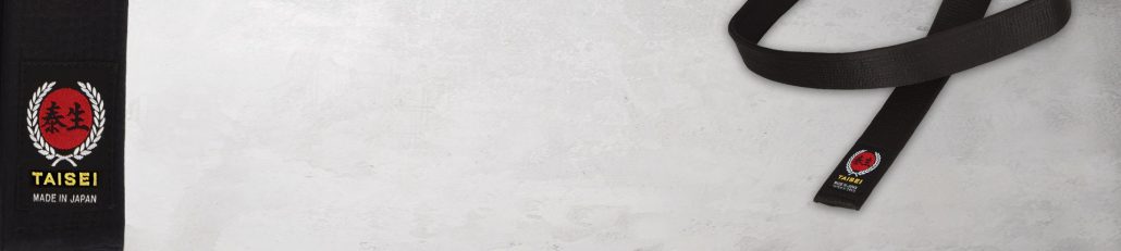 Karate Gürtel / Karate Obi / Schwarzgurt - TAISEI - MADE IN JAPAN